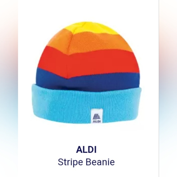 Aldi | Accessories | Aldi Gear Striped Beanie 223 Winter Collection ...